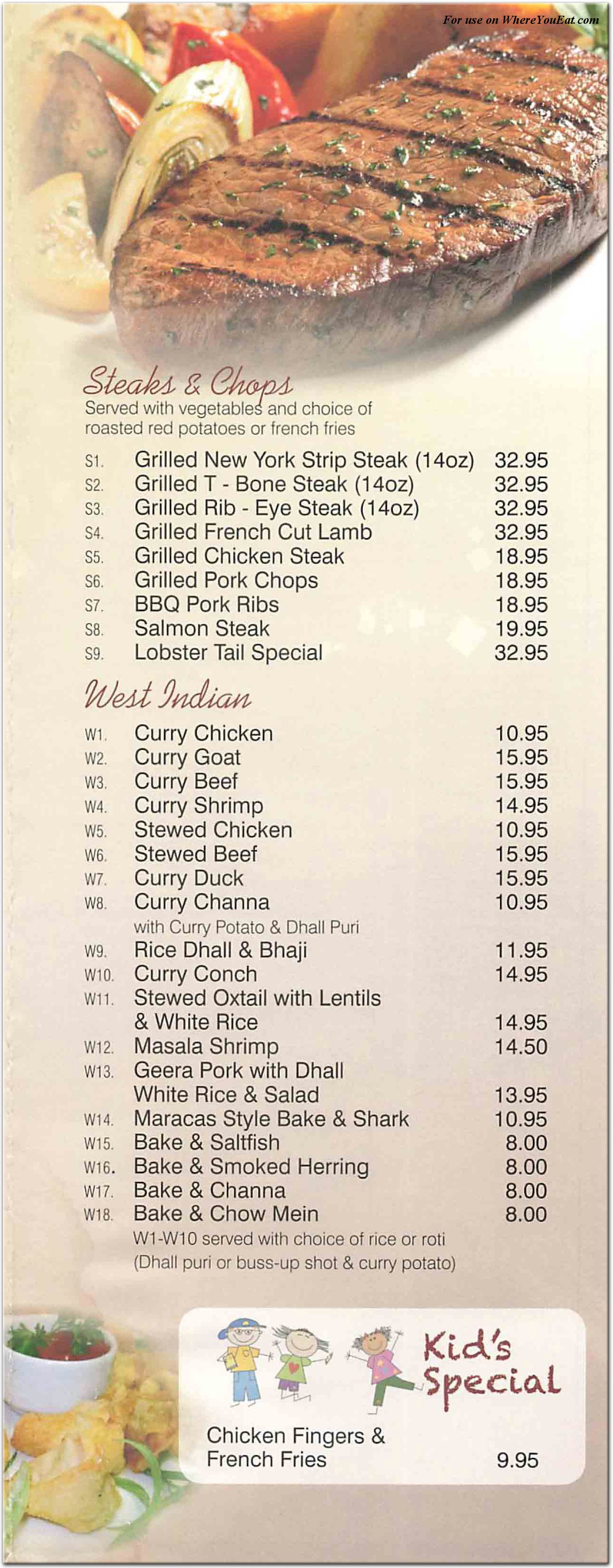 Flamingo Restaurant in Queens / Menus & Photos