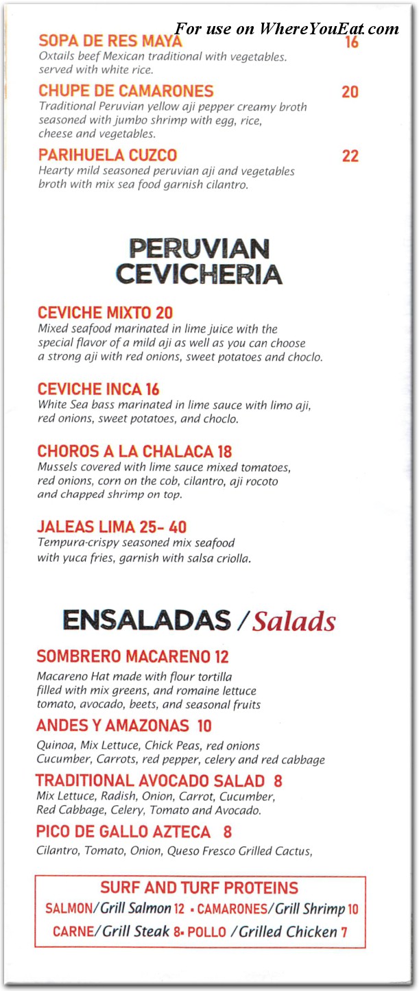 Riviera Maya Mexican Restaurant Restaurant in Queens / Menus & Photos