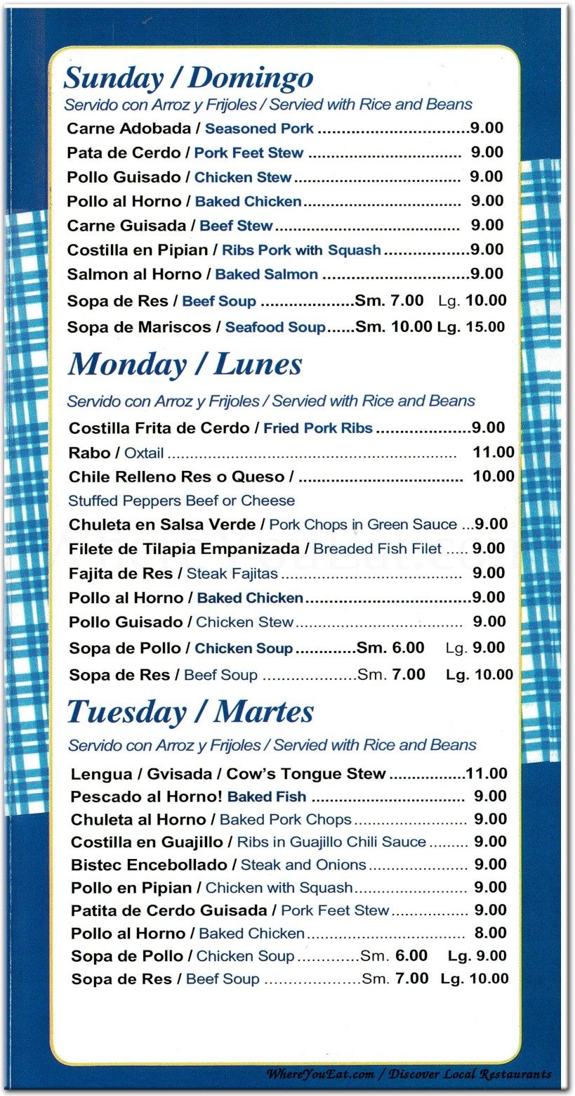 Mendoza Restaurant Restaurant in New Jersey / Menus & Photos