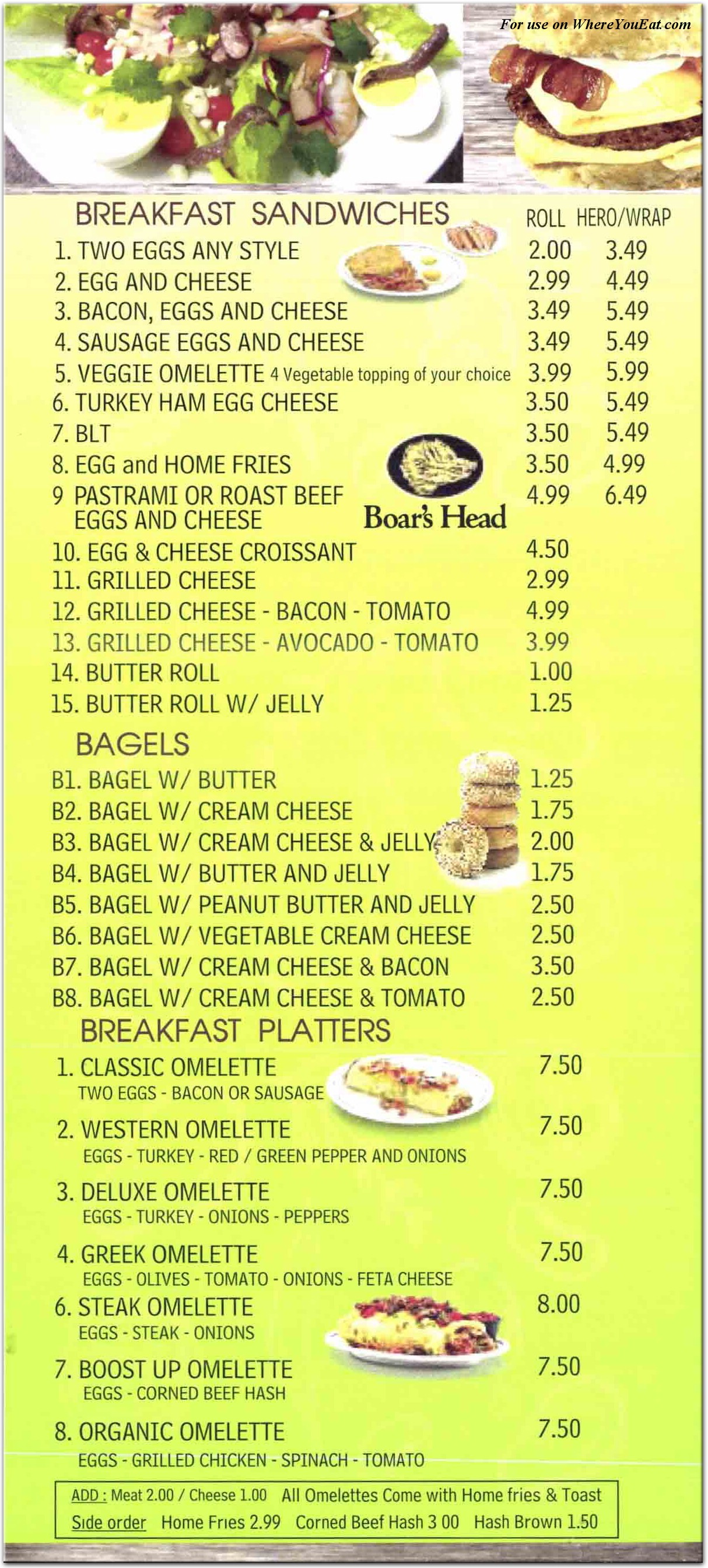 La Liga Deli Food Restaurant in The Bronx / Menus & Photos