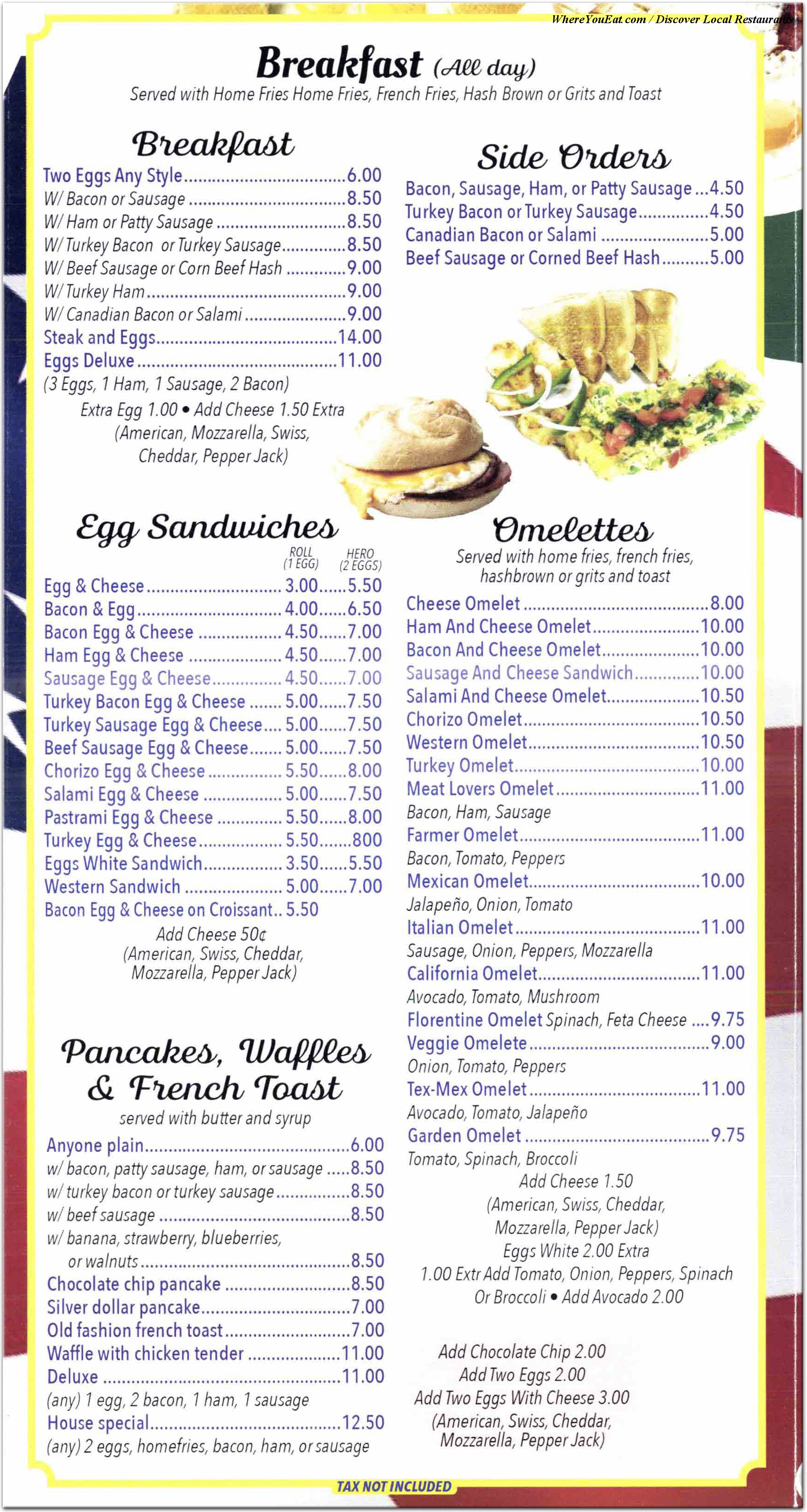 Two In One Restaurant in The Bronx / Menus & Photos