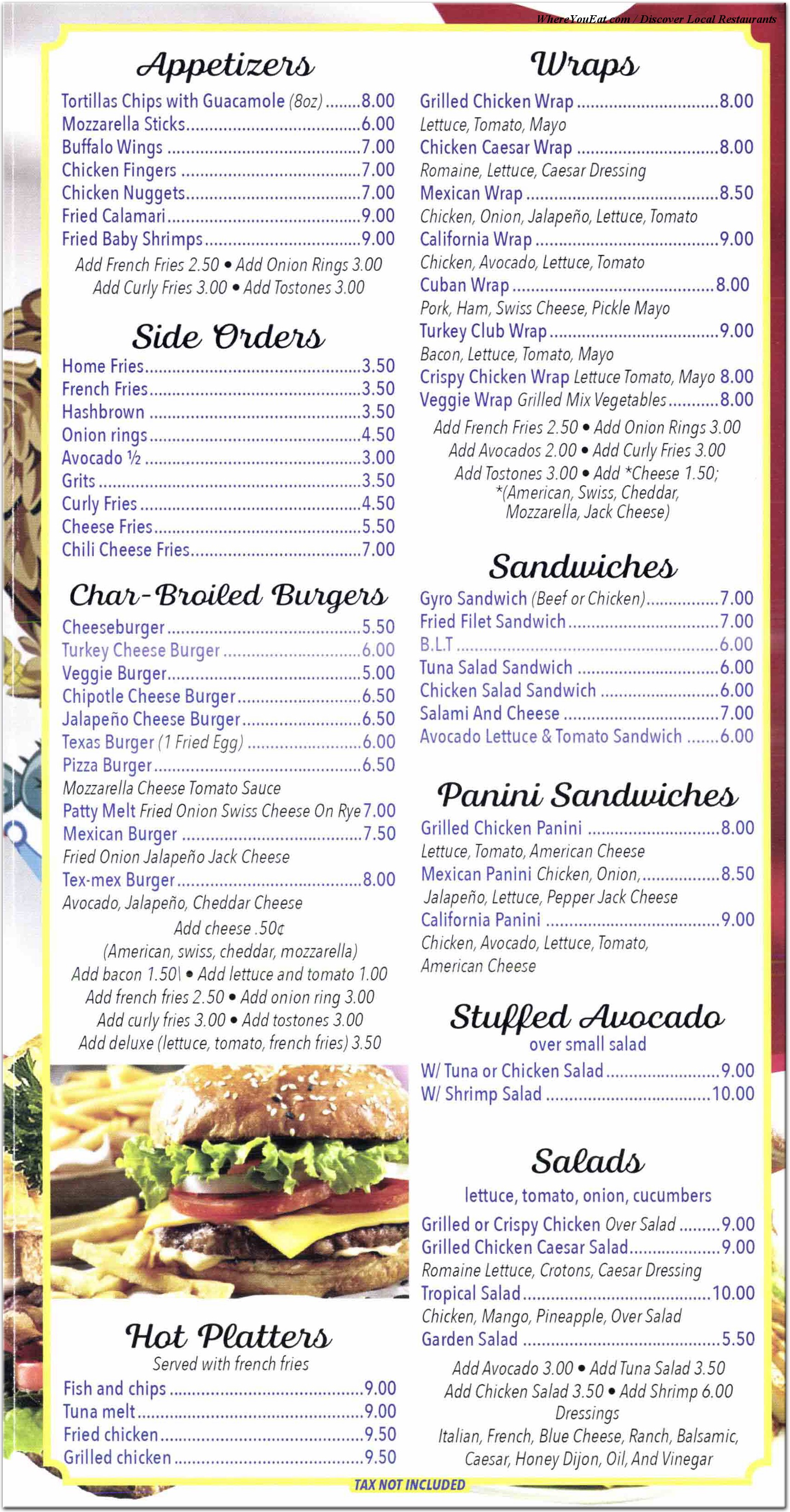 Two In One Restaurant in The Bronx / Menus & Photos