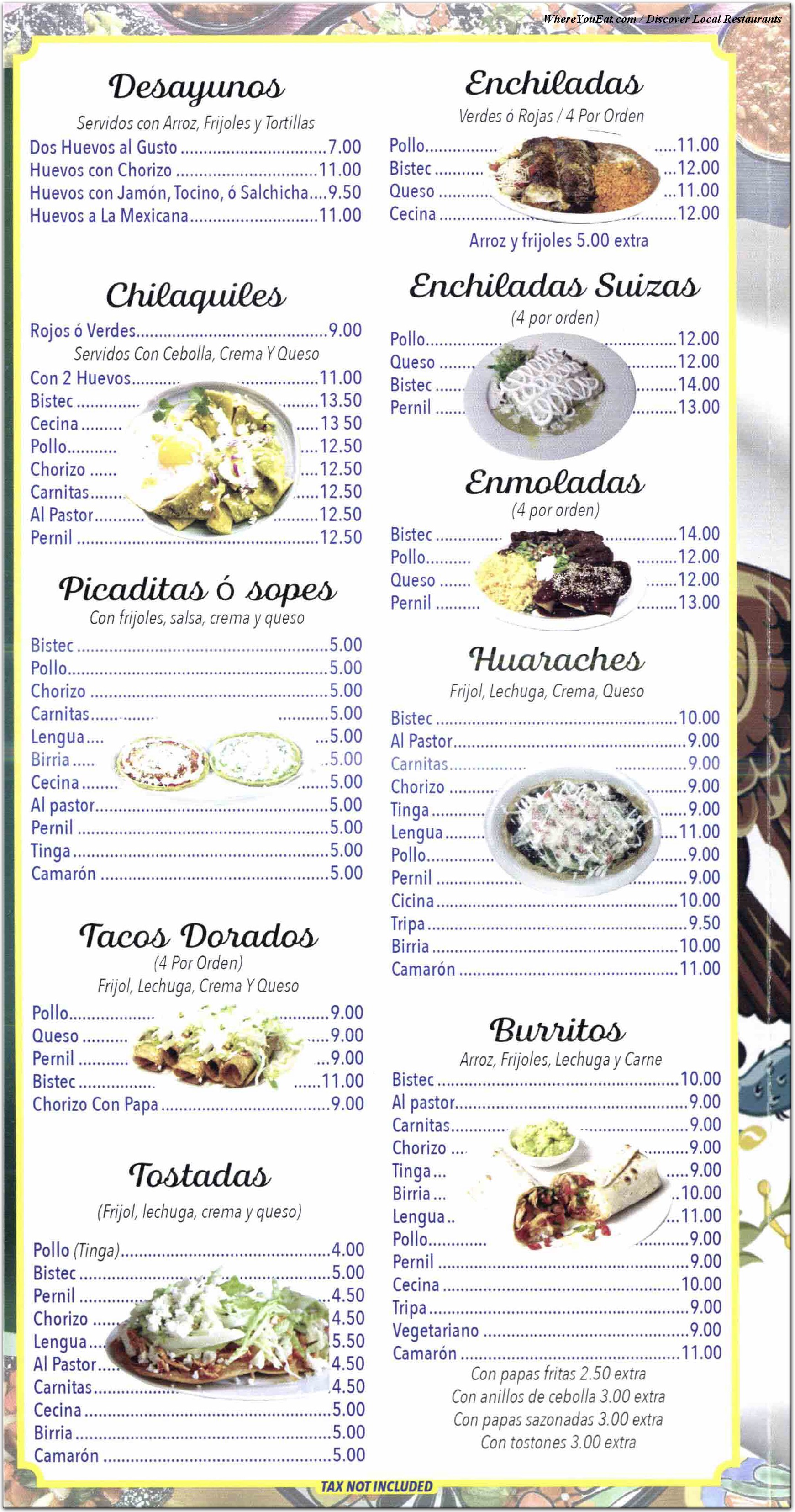 Two In One Restaurant in The Bronx / Menus & Photos