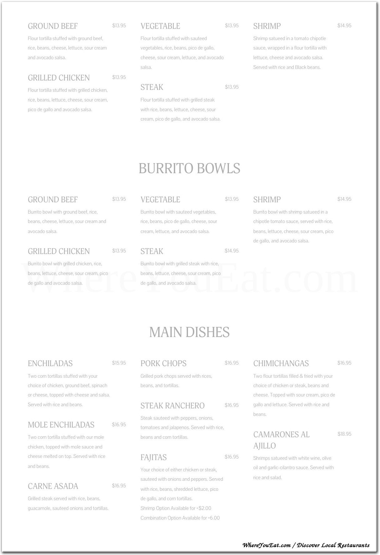 Lola's Mexican Restaurant Restaurant in Brooklyn / Menus & Photos