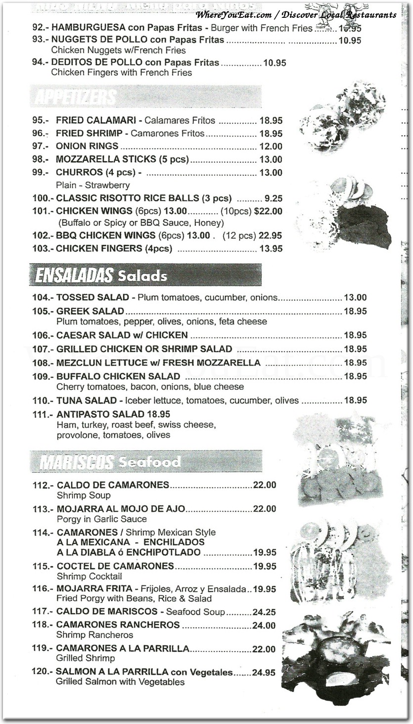 Tres Amigos Taqueria Restaurant Restaurant in Staten Island / Menus ...