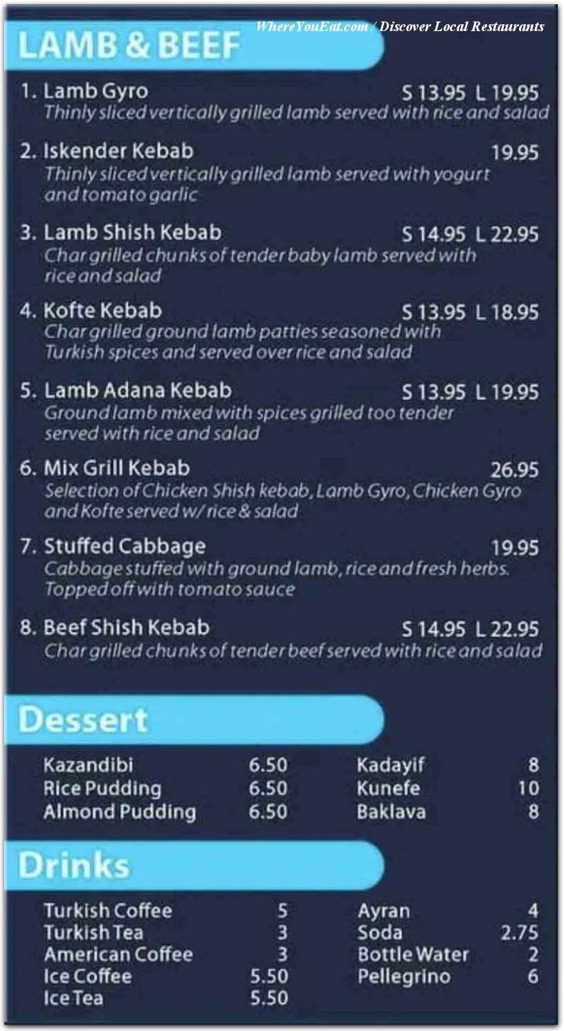 Lokanta Turkish Restaurant Restaurant in Brooklyn / Menus & Photos