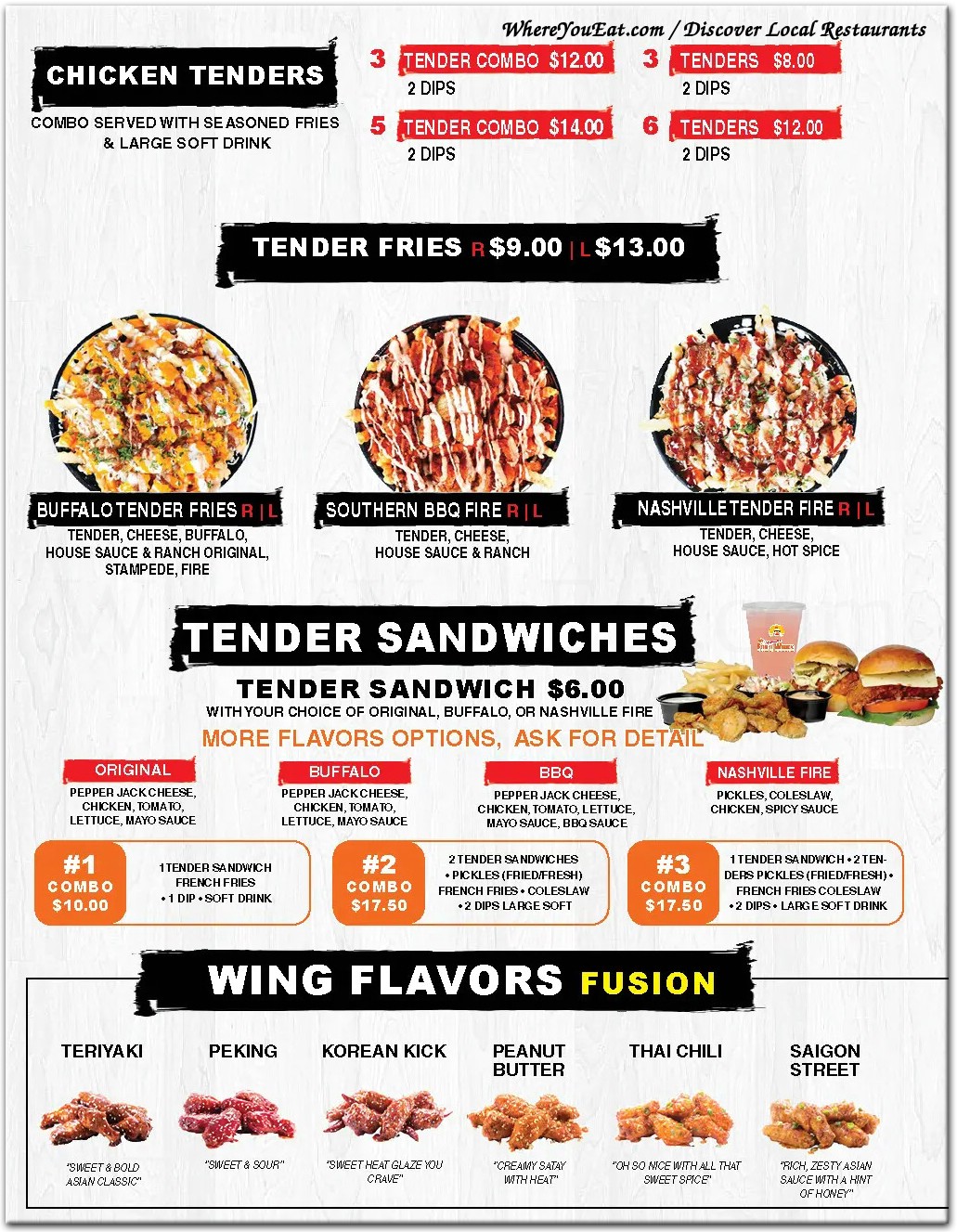 Hawaiian Fried Wings Restaurant in Brooklyn / Menus & Photos