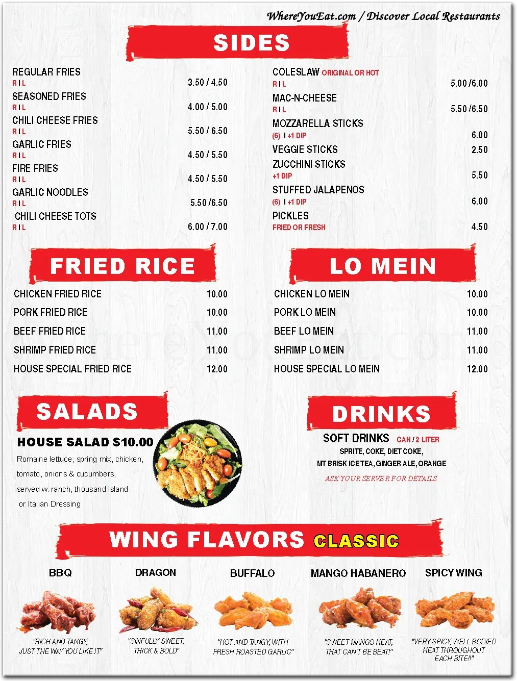 Hawaiian Fried Wings Restaurant in Brooklyn / Menus & Photos