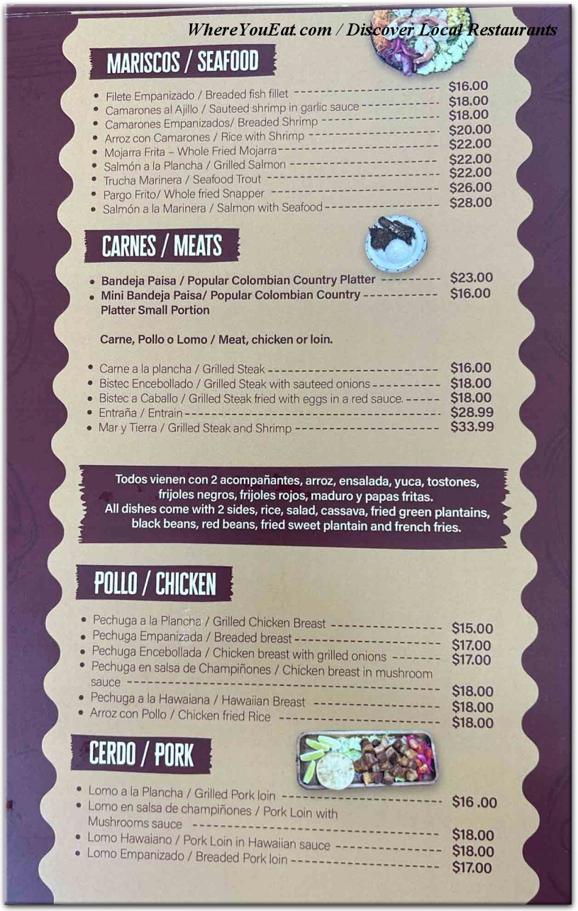 Punto Restaurant in North Jersey / Menus & Photos