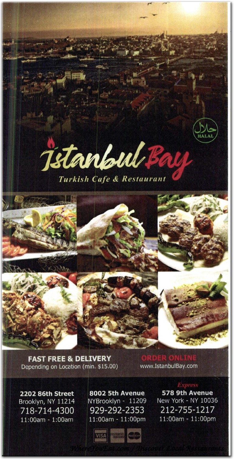 Istanbul Bay Turkish Cafe & Resturant Restaurant in Brooklyn / Official ...