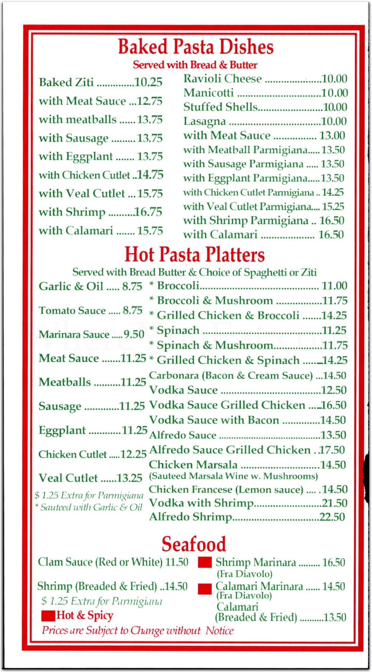 Royal Kings Pizza Restaurant in Brooklyn / Menus & Photos