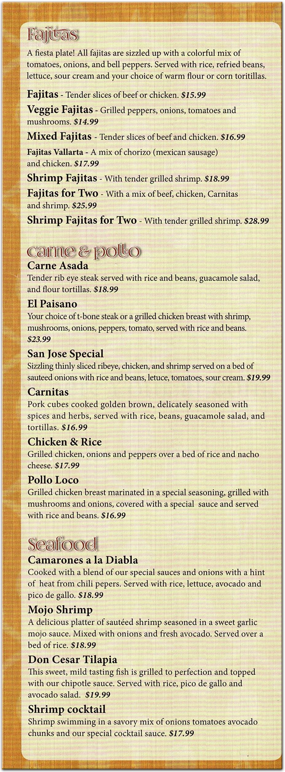 Don Cesar Restaurant in Staten Island / Official Menus & Photos