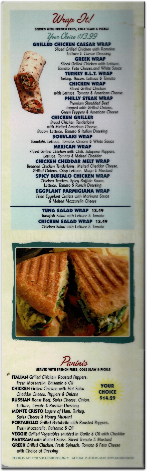 Mike's Place-Hylan Restaurant in Staten Island / Official Menus & Photos