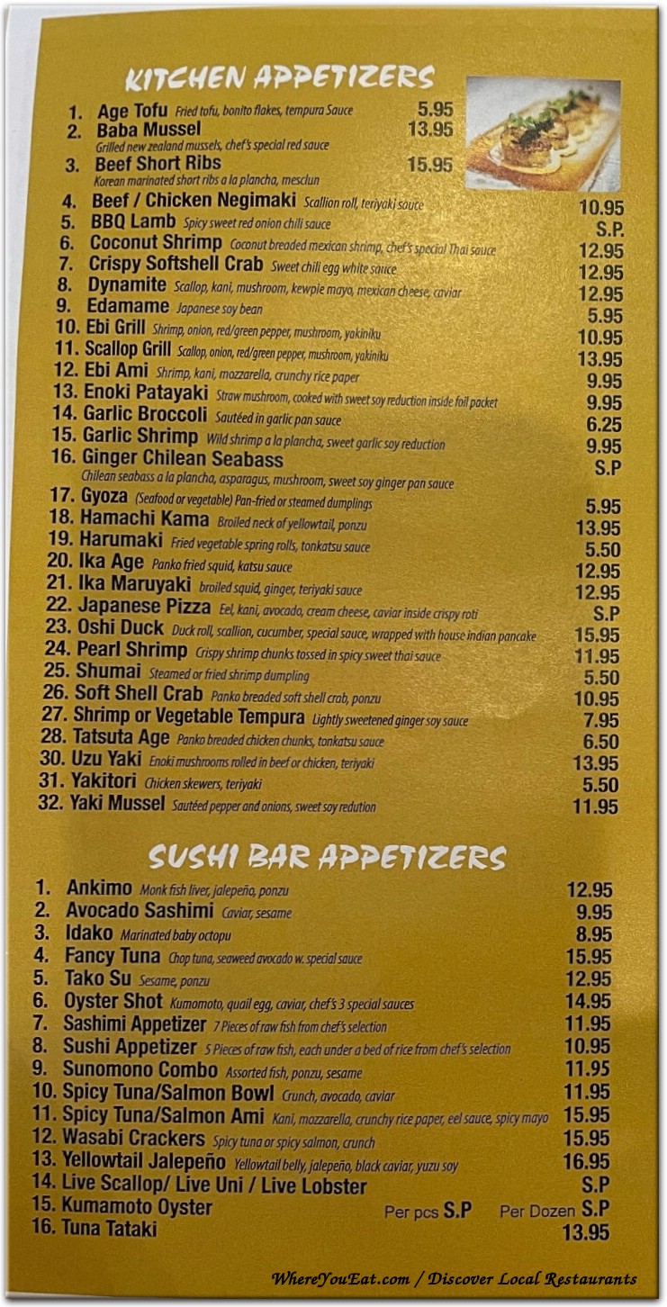 Mitoushi Quentin Road Restaurant in Brooklyn / Menus & Photos