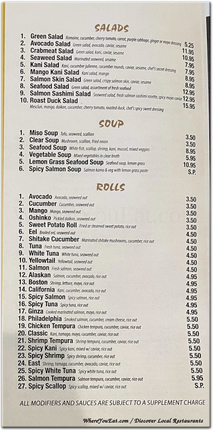 Mitoushi Quentin Road Restaurant in Brooklyn / Menus & Photos