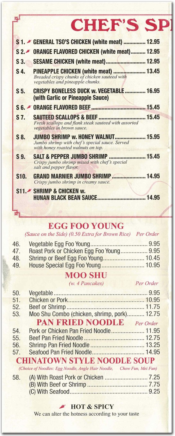 Green Garden Restaurant in Staten Island / Official Menus & Photos