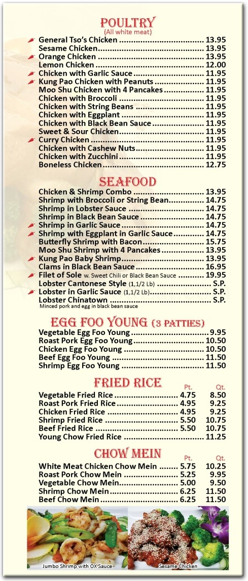 Jac Mao Restaurant in Staten Island / Official Menus & Photos