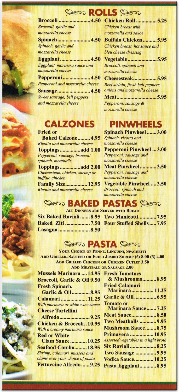 Pizza Mia Restaurant in Staten Island / Official Menus & Photos