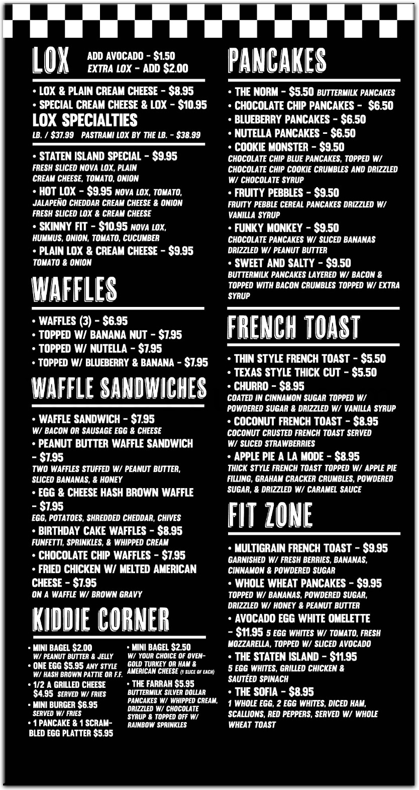 Not Just Bagels Hylan Restaurant in Staten Island / Official Menus & Photos