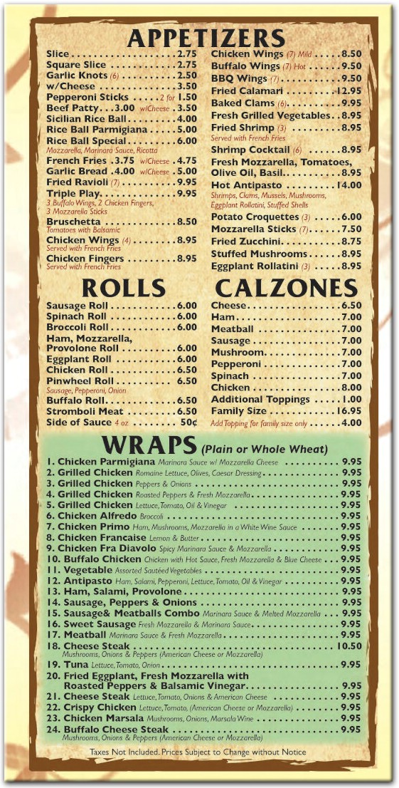 Village Maria II Restaurant in Staten Island / Menus & Photos