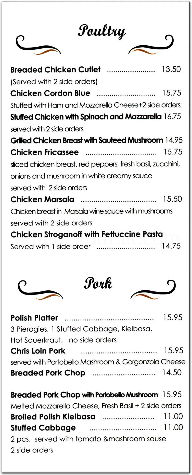 Chris's Restaurant Restaurant in Brooklyn / Menus & Photos