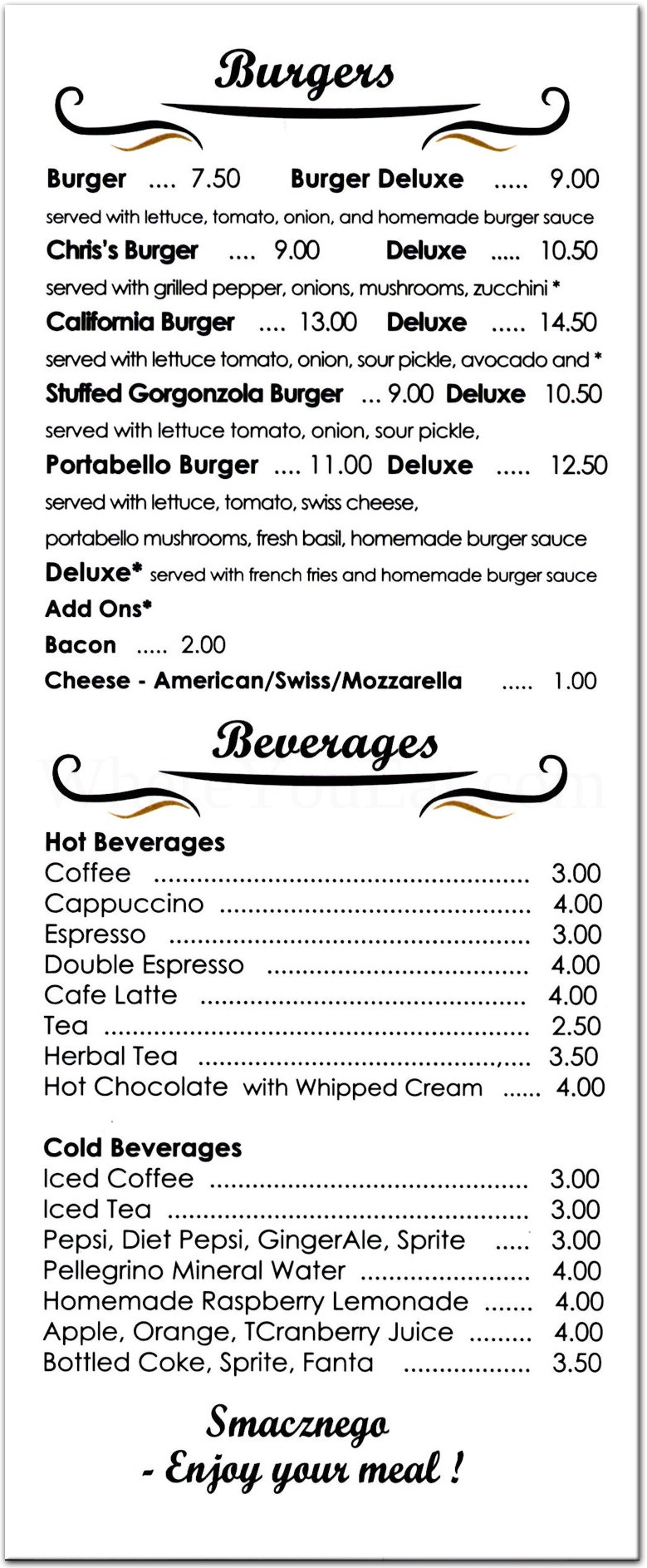 Chris's Restaurant Restaurant in Brooklyn / Menus & Photos